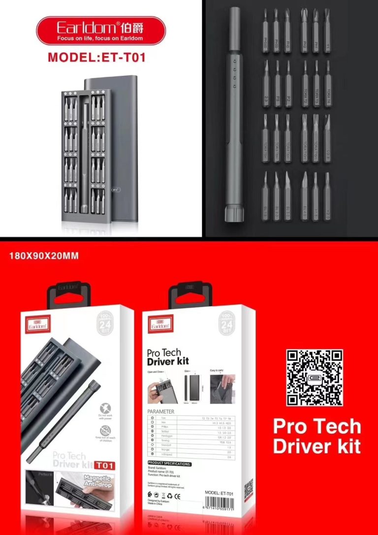 Earldom® T01 Pro Tech Driver Kit – Kuwait Cavarat