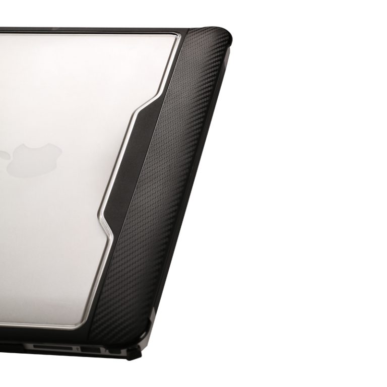 Hard Shell Case with Black Carbon Fiber Border for MacBook Pro 14 ...