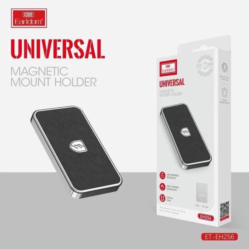 Earldom Car Holder ET-EH256 Magnetic with Dashboard Mount, Black ...